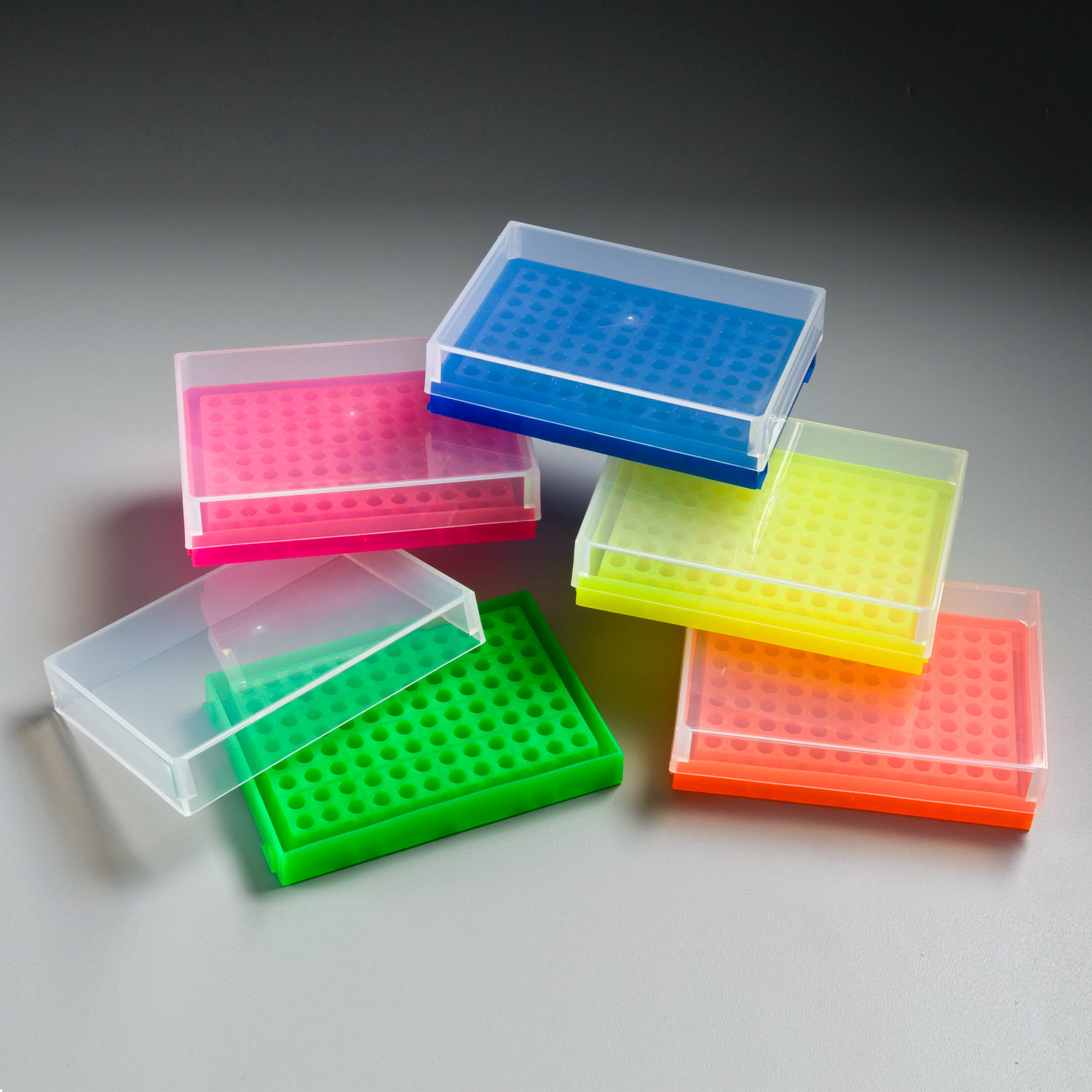 96 Well Spectrum Pack PCR Storage Rack - FB Australia