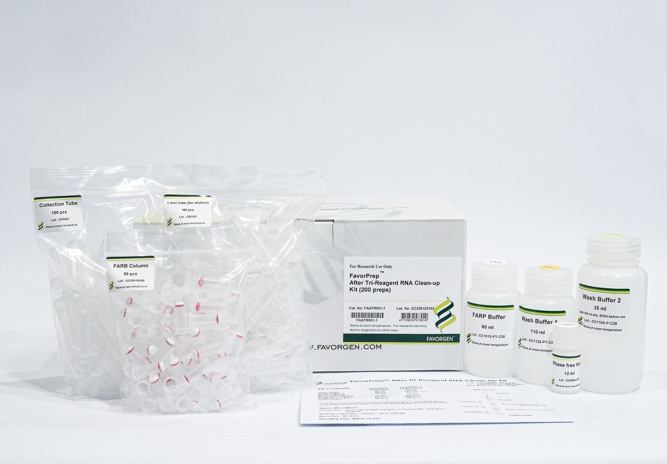 FavorPrep™ After Tri-Reagent RNA Clean-Up Kit - FB Australia
