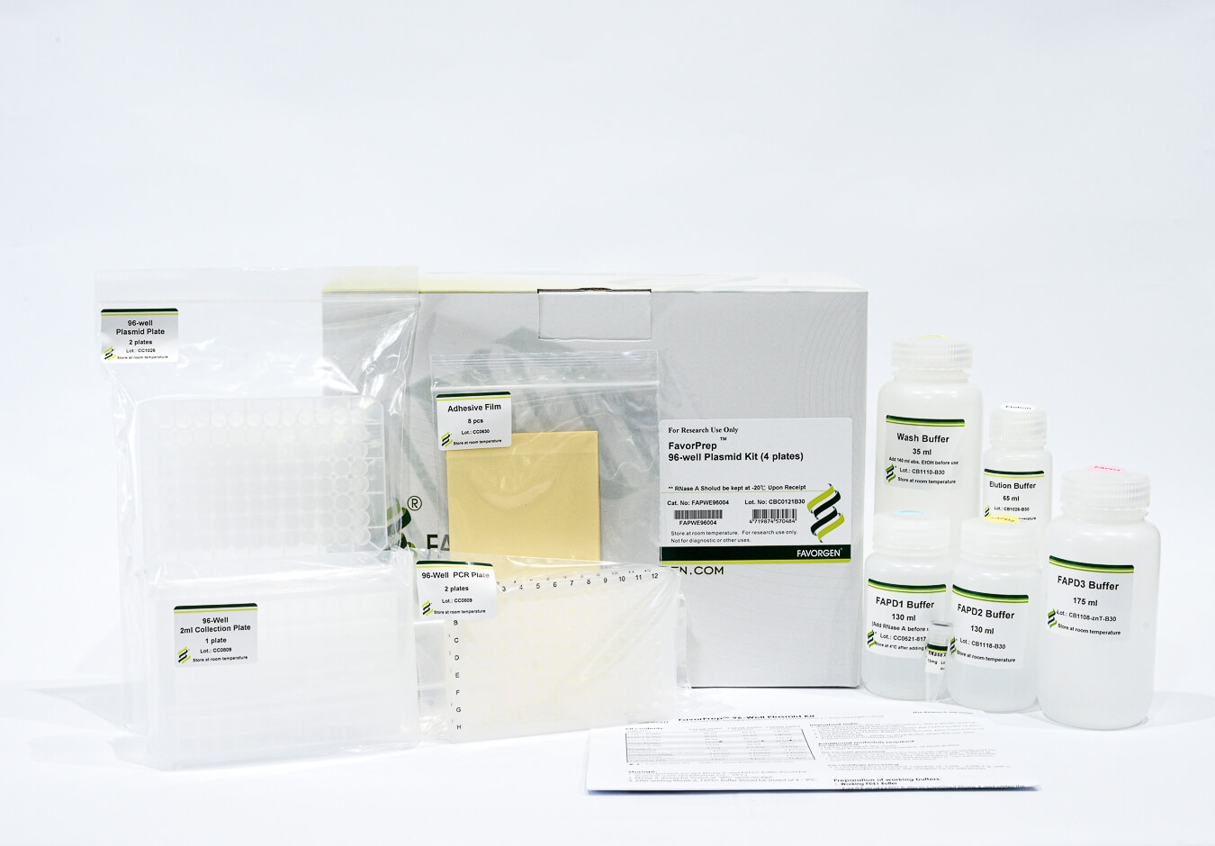 FavorPrep™ Plasmid Extraction Kit - Silica - FB Australia