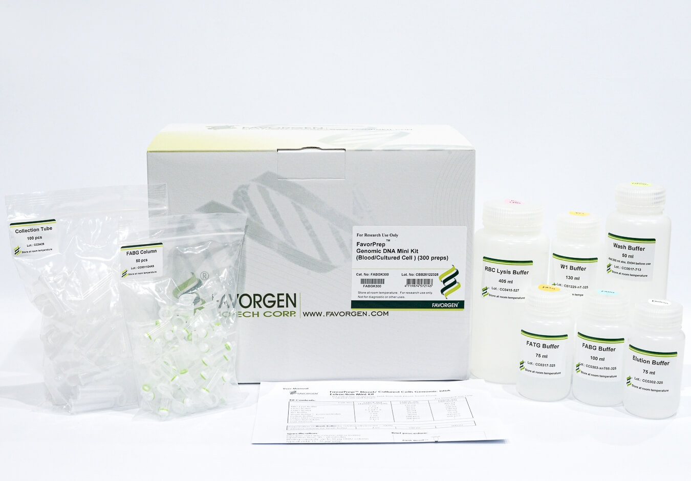 FavorPrep™ Blood/Cultured Cells Genomic DNA Extraction Kit - FB Australia
