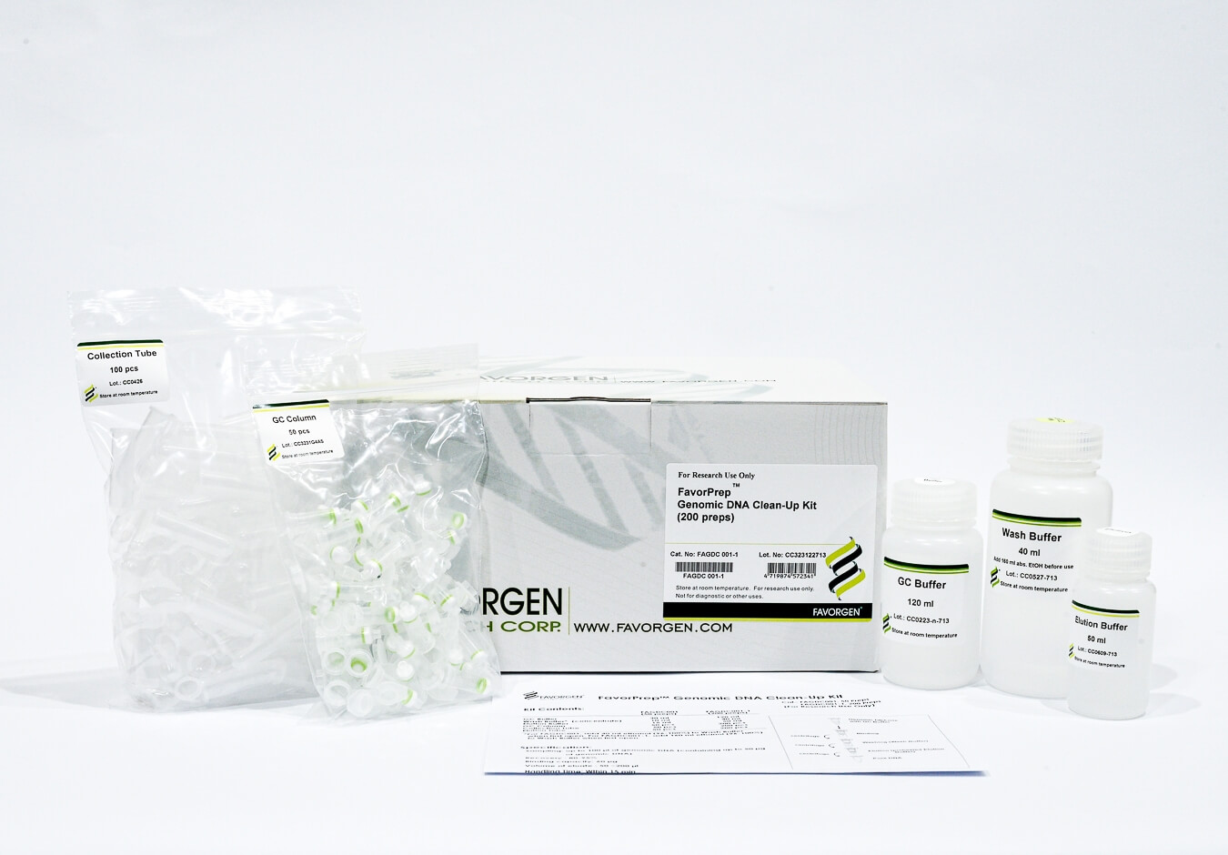 FavorPrep™ Genomic DNA Clean-Up Kit - FB Australia