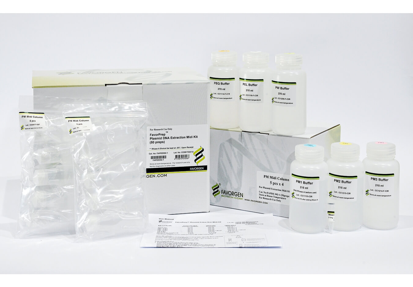 FavorPrep™ Midi Plasmid DNA Extraction Kit - FB Australia