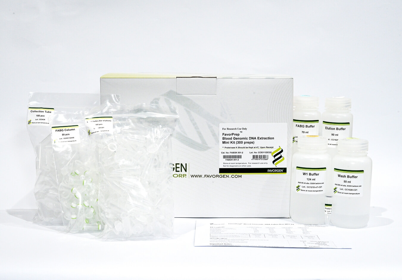 FavorPrep™ Blood Genomic DNA Extraction Kit - FB Australia