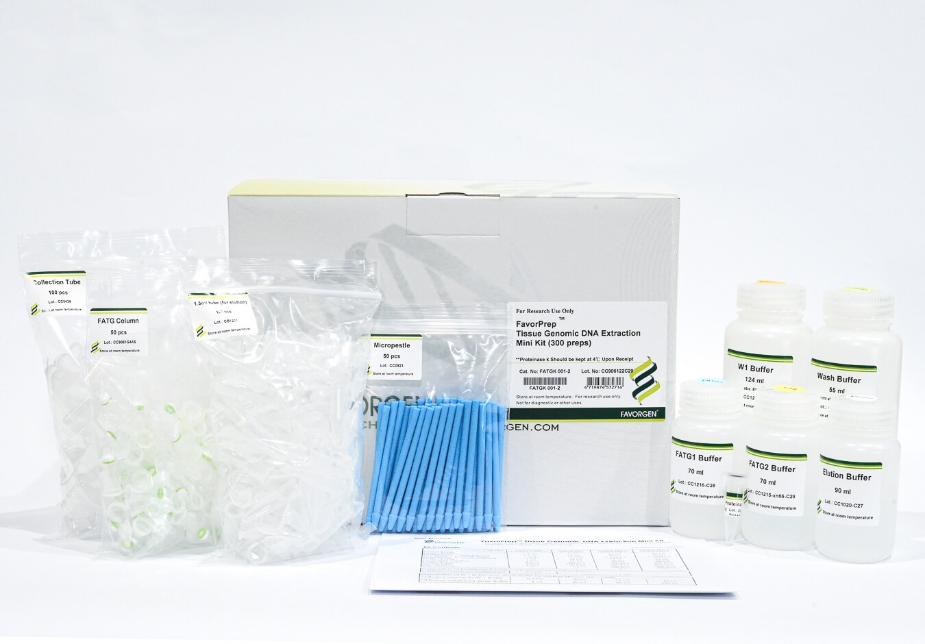 FavorPrep™ Mini Tissue Genomic DNA Extraction Kit - FB Australia