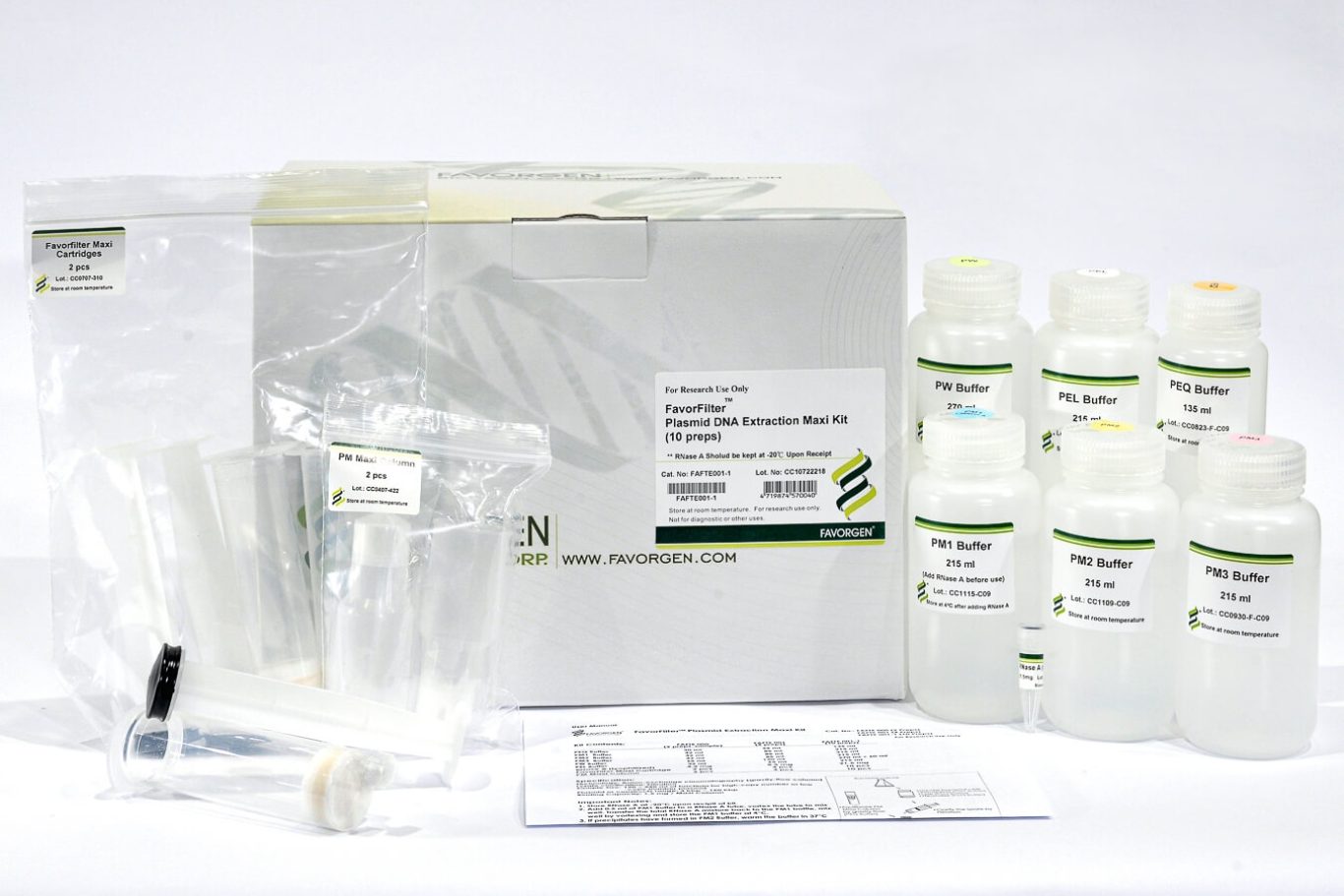 FavorFilter™ Maxi Plasmid Extraction Kit, Ion Exchange - FB Australia