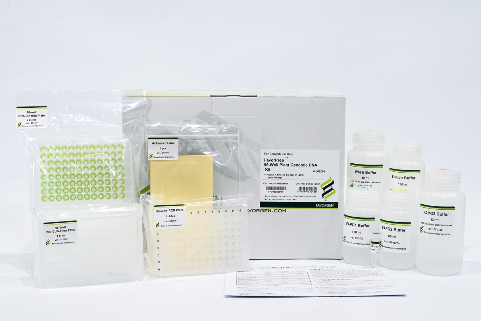 FavorPrep™ Plant Genomic DNA Extraction Kit - FB Australia