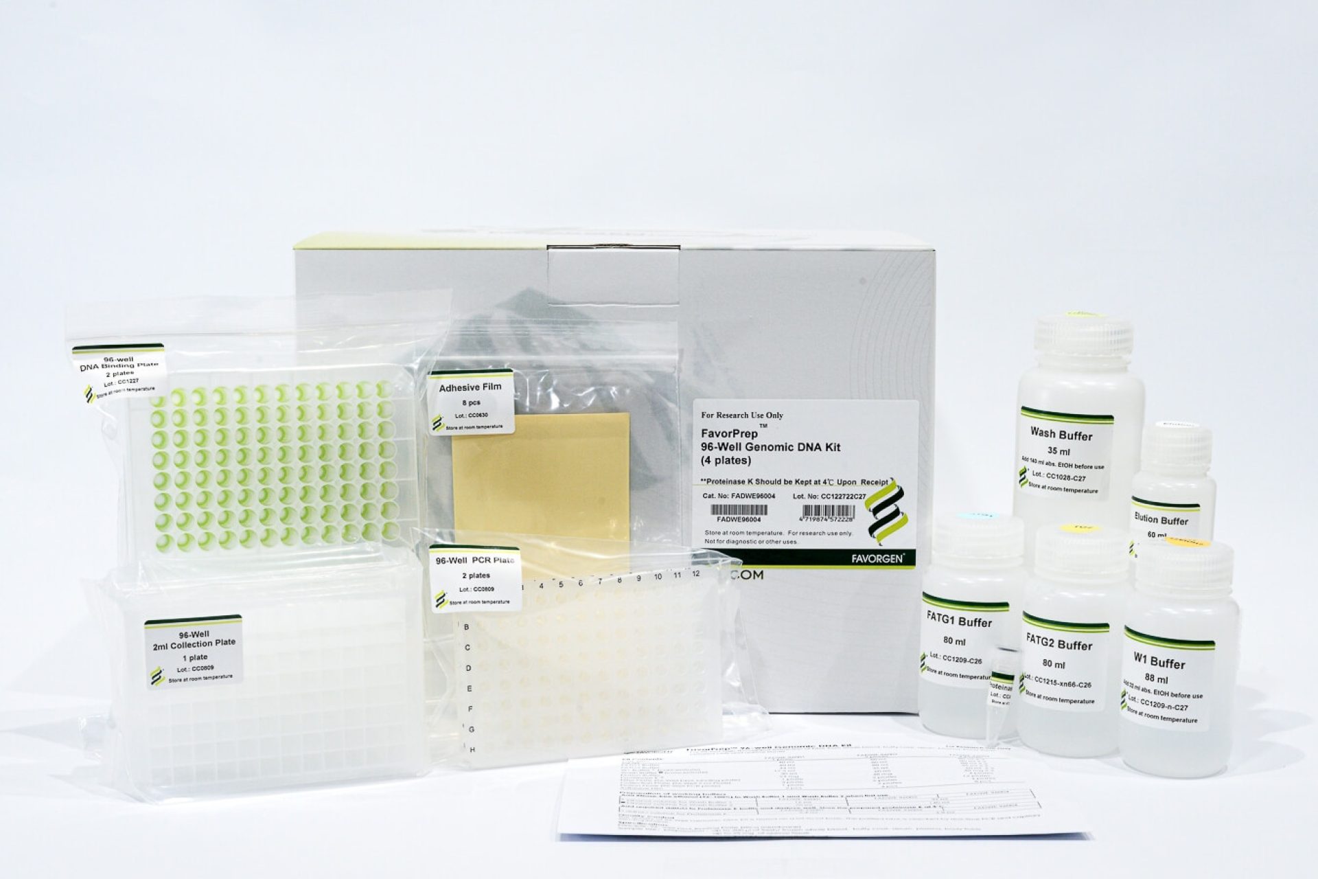 FavorPrep™ 96-well Tissue Genomic DNA Extraction Kit - FB Australia