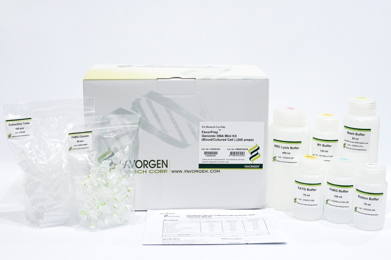 FavorPrep™ Blood/Cultured Cells Genomic DNA Extraction Kit - FB Australia