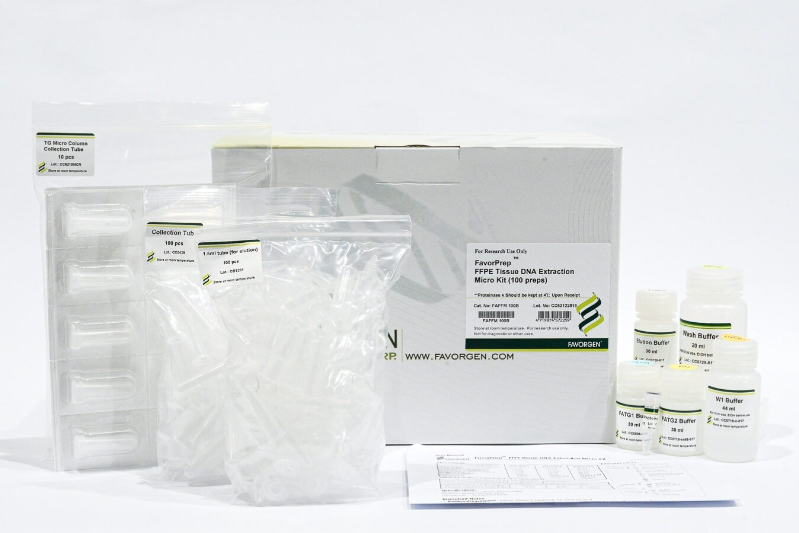 FavorPrep™ FFPE Tissue DNA Extraction Kit - FB Australia
