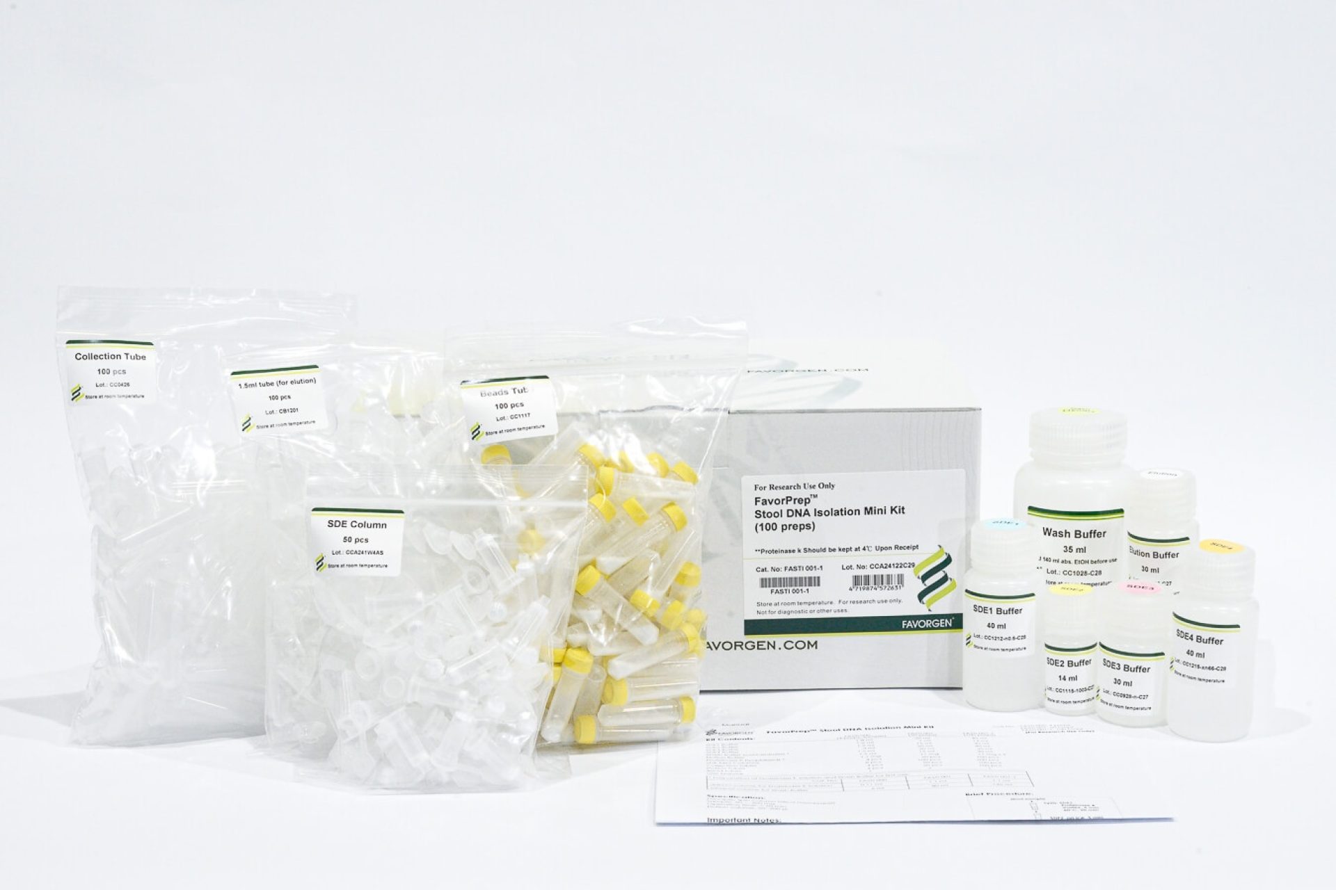 FavorPrep™ Stool DNA Extraction Kit - FB Australia