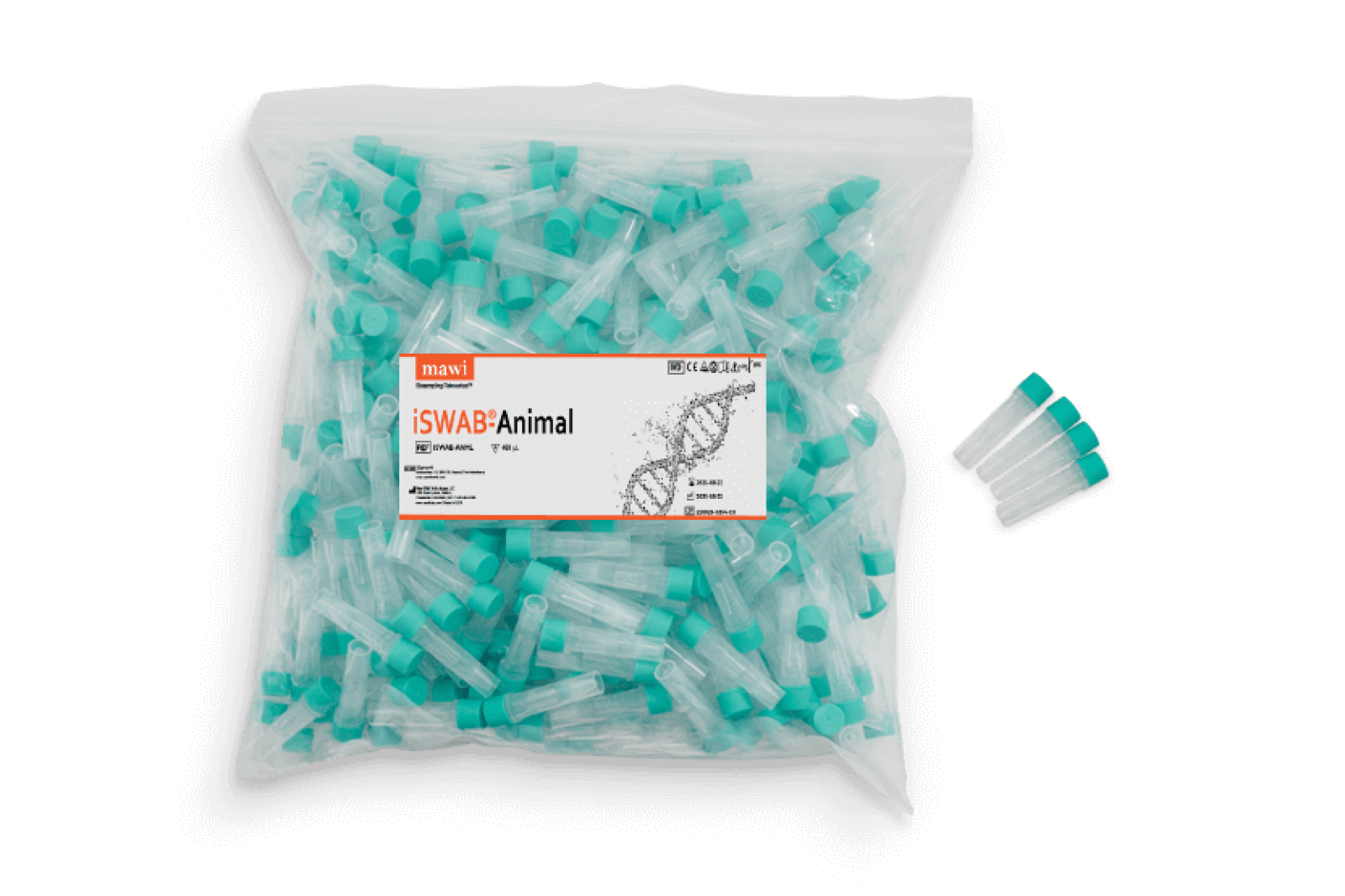 iSWAB ANIMAL DNA Collection Tube Bag - FB Australia