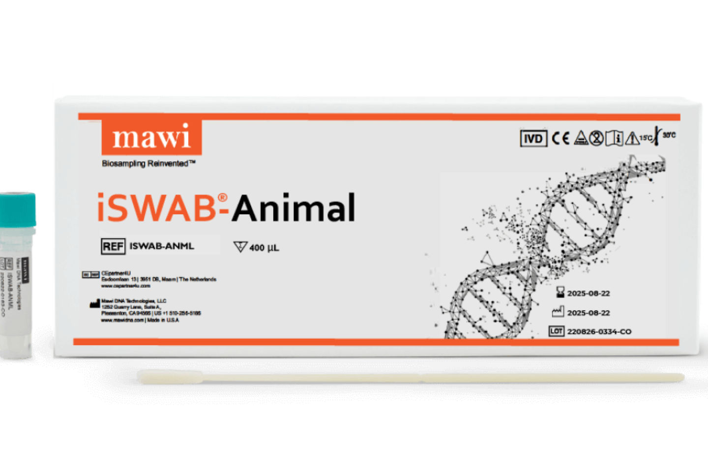 iSWAB Animal DNA Collection Kit - FB Australia